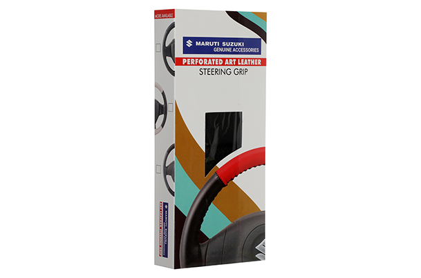 Steering Wheel Cover (Black) 990J0M74LC1-050 - Maruti Suzuki Genuine ...