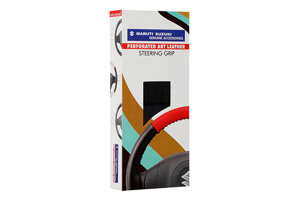 Steering Wheel Cover (Grey) 990J0M74LC1-060 - Maruti Suzuki Genuine ...