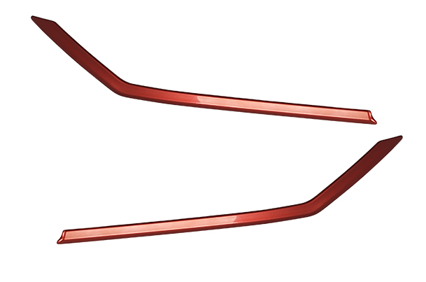 Front Grille Garnish - Red| New Brezza (All Variants) 990J0M66T13-010 ...