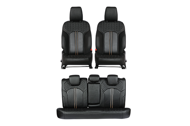 Seat Cover Premium Copper Highlight Finish | Grand Vitara (Zeta, Zeta+ ...