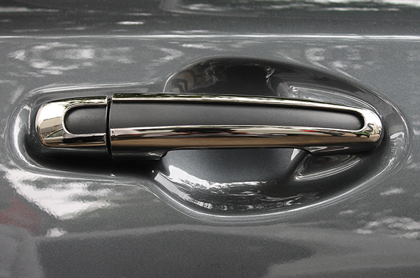 SMART DOOR HANDLE GARNISH - BLACK CHROME | (DZIRE, IGNIS, ERTIGA ...