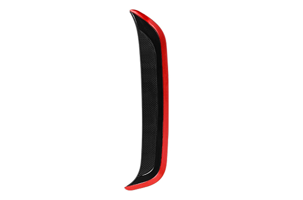 Rear Bumper Etch Garnish - Black + Red | Fronx 990J0M74T13-060 - Maruti ...