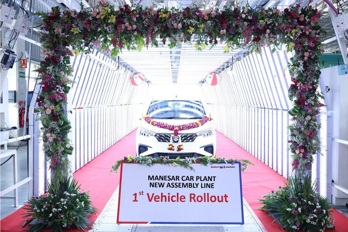 Maruti Suzuki expands manufacturing capability at Manesar plant: A new ...