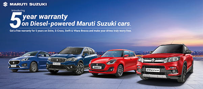 Maruti Suzuki offers 5-year, 1-lakh km warranty for a delightful car ...